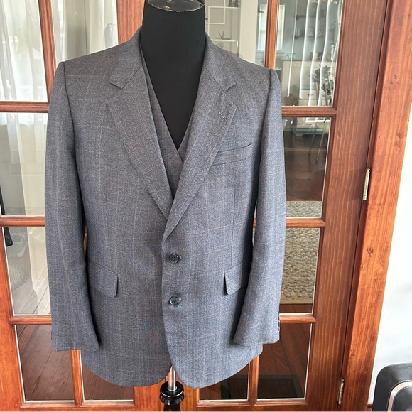Andre Vachon | Suits & Blazers | Vintage Andre Vachon Blazer And Vest ...